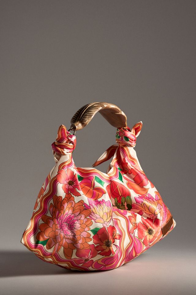 Farm Rio Satin Scarf Bag | Anthropologie