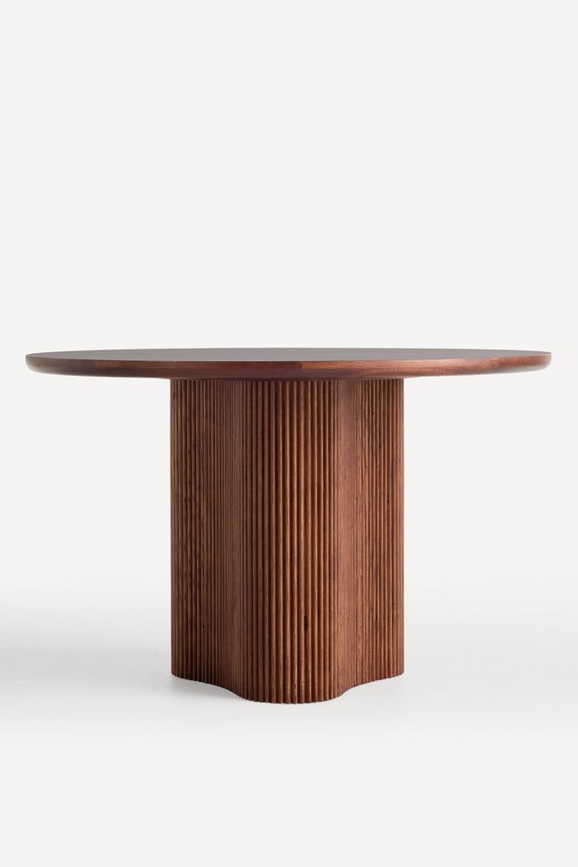 Scout Wood Round Dining Table | AnthroHome