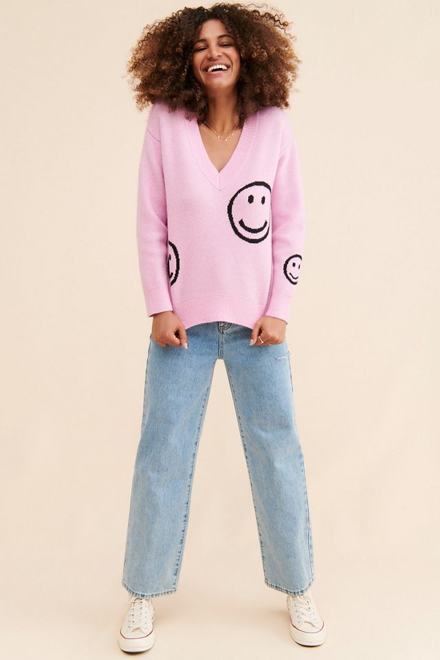 Grey Lab Smile Sweater | Anthropologie