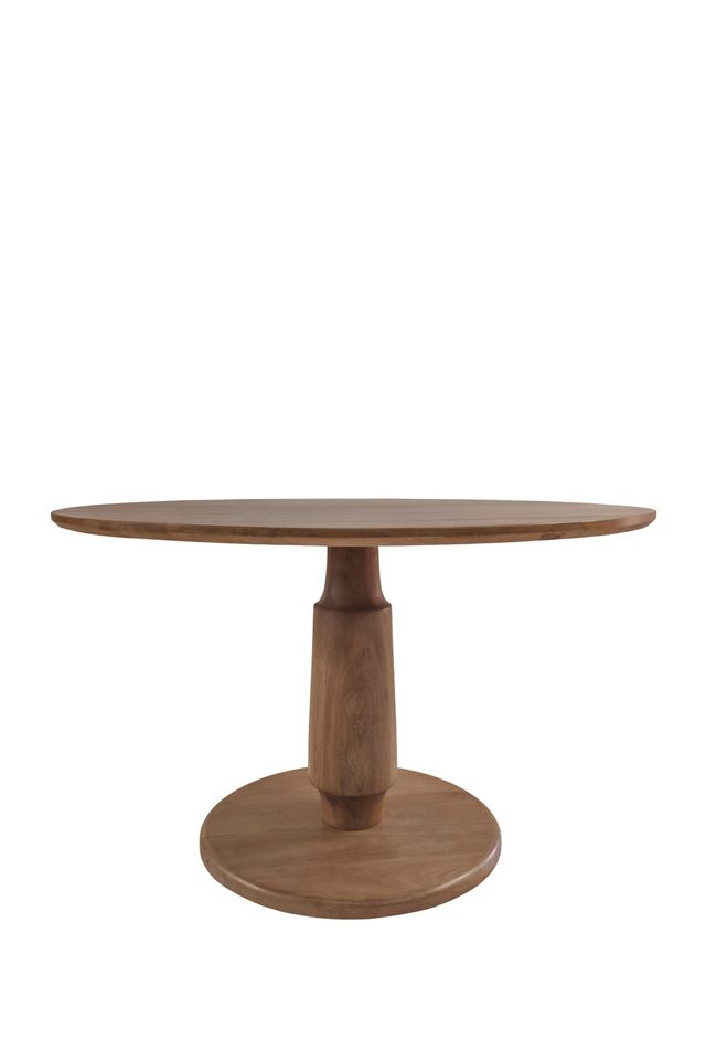 Clark 48" Round Wood Dining Table | AnthroHome