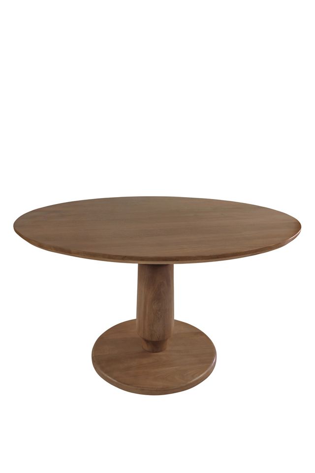 Clark 48" Round Wood Dining Table | AnthroHome