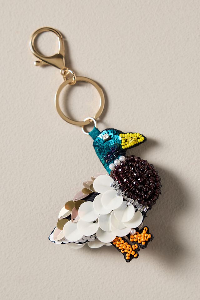 Beaded Duck Bag Charm | Anthropologie