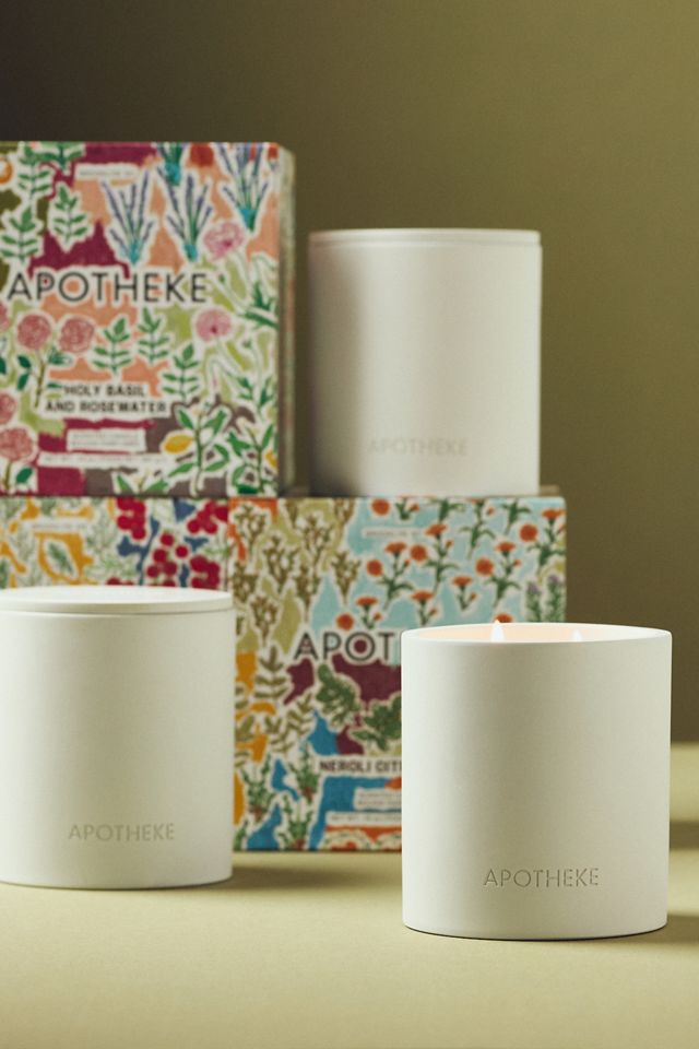 Apotheke Garden Neroli Citronella Boxed Candle | AnthroHome