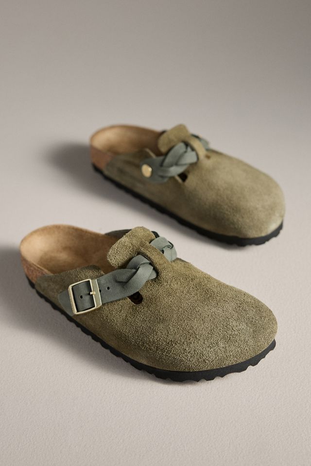 Birkenstock Boston Braided Clogs | Anthropologie
