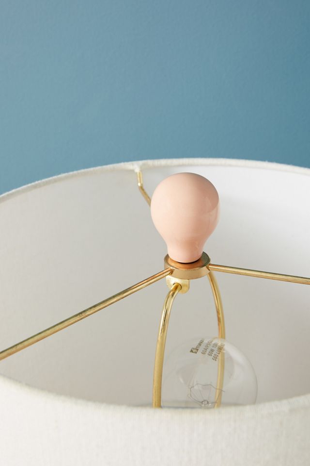 Linear Ceramic Lamp Base | Anthropologie