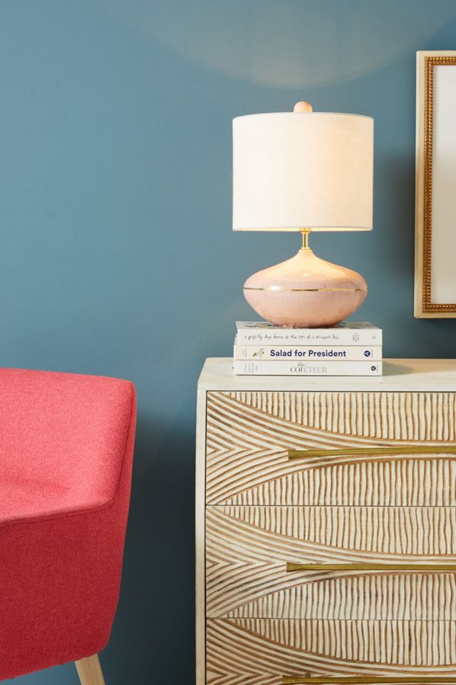 Linear Ceramic Lamp Base | Anthropologie