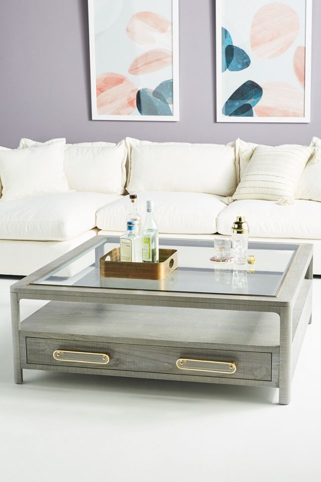 Odetta Square Coffee Table | Anthropologie