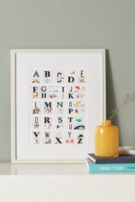 Alphabet Adventure Wall Art | AnthroLiving