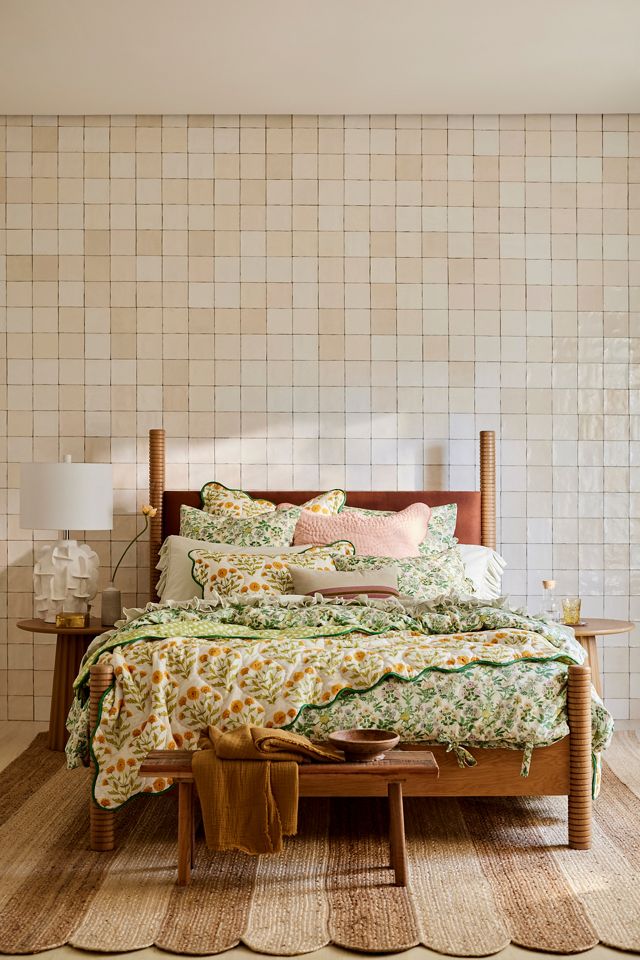 The Summer Garden Layered Bedding Bundle | AnthroLiving