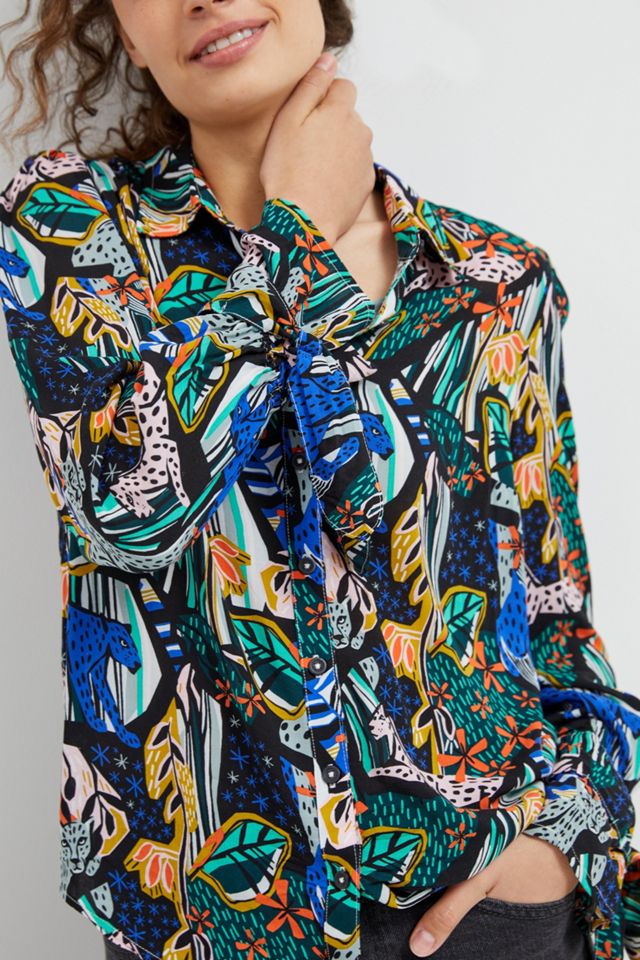 Maeve Masha Volnova Carmiel Buttondown | Anthropologie
