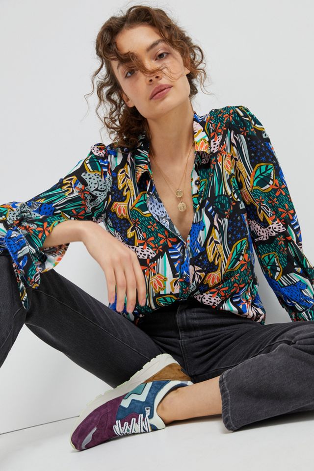 Maeve Masha Volnova Carmiel Buttondown | Anthropologie