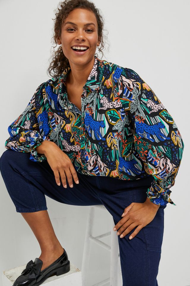 Maeve Masha Volnova Carmiel Buttondown | Anthropologie