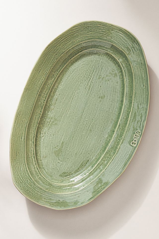 Galestro Large Serving Platter | Anthropologie UK