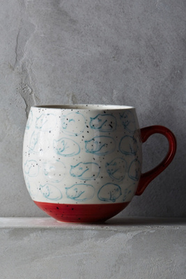 Cat Study Mug | AnthroLiving