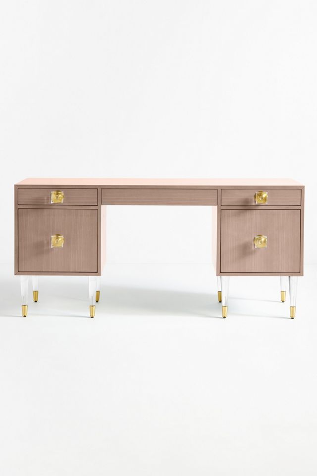 Lacquered Regency Desk | Anthropologie