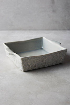 Ceramic Lacework Square Baking Dish | AnthroLiving