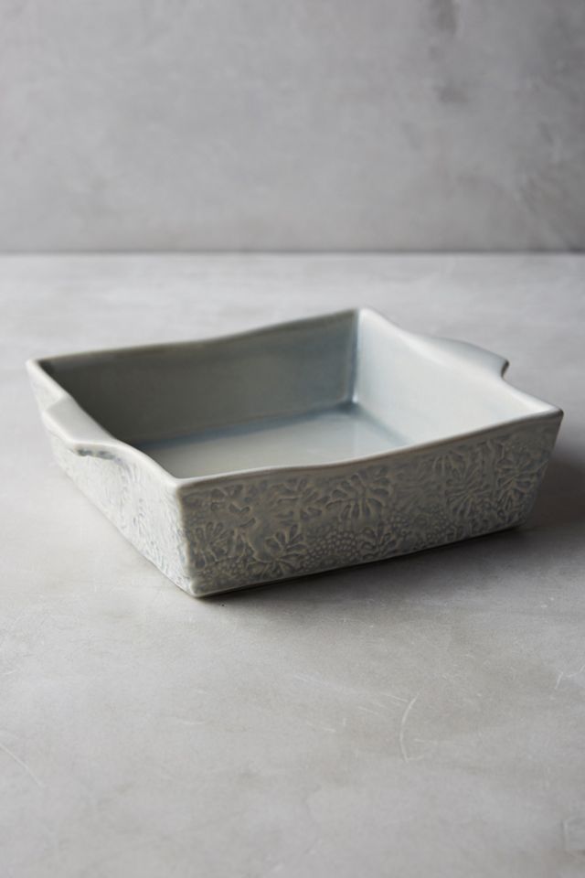 Ceramic Lacework Square Baking Dish | AnthroLiving