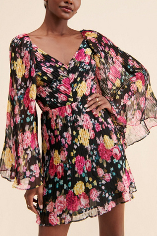 La Maison Talulah Midnight Fiesta Floral Mini Dress | Free People