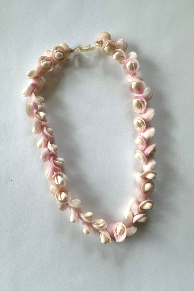 Vintage Baby Pink Shell Choker Selected by Grievous Angel Vintage ...