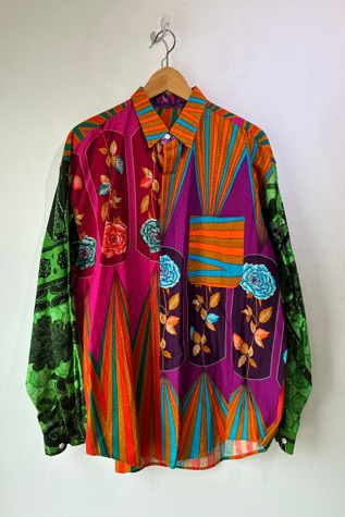 Multicolor Floral Mixed Loud Print Shirt Selected by The Curatorial ...