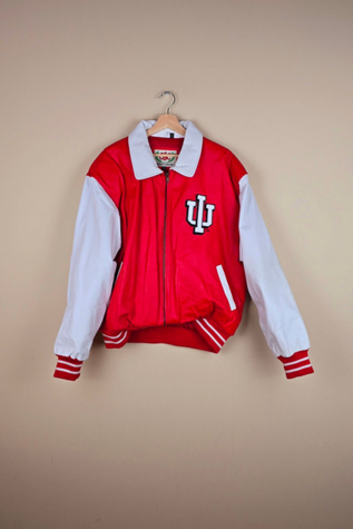 Vintage Indiana University Leather Jacket Selected by The Igala NYC ...