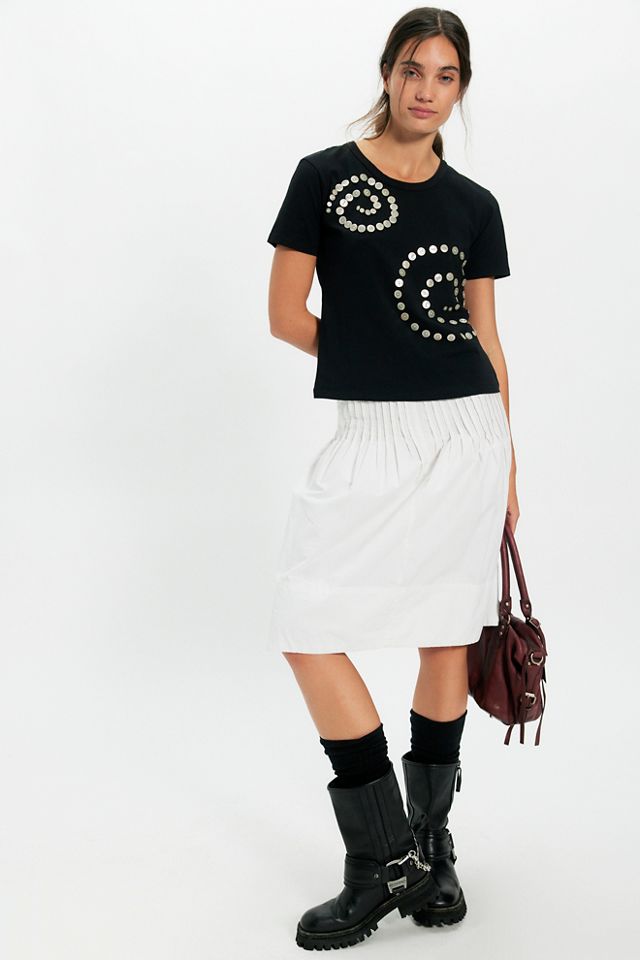 Ragabond Swirl World Embellished Tee | Free People