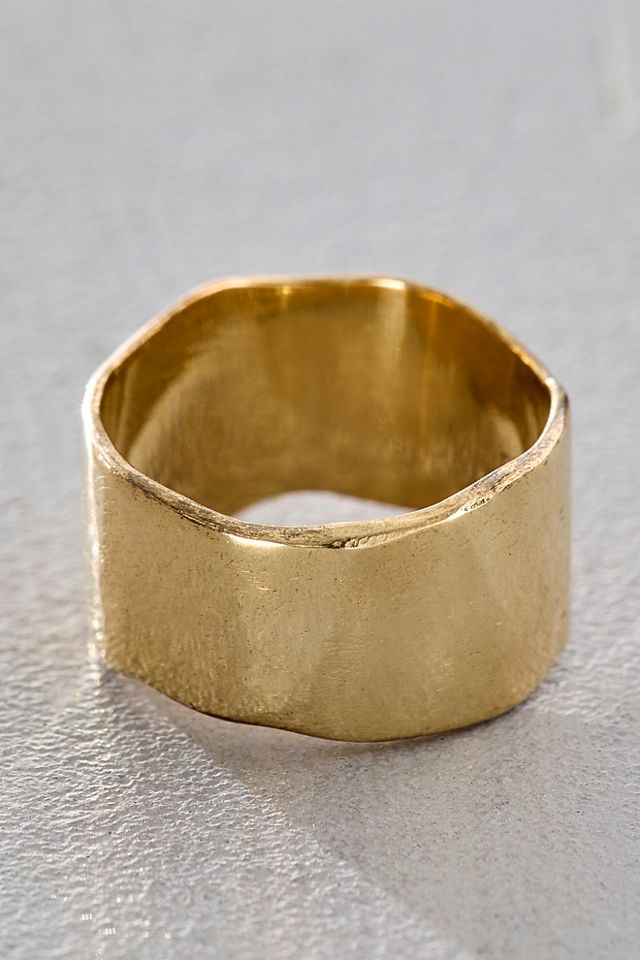 Siri Hansdotter Sigr Water Wide Band Ring | Free People