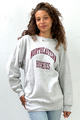 Vintage NorthEastern Champion Reverse Weave Sweatshirt Selected by Anna ...