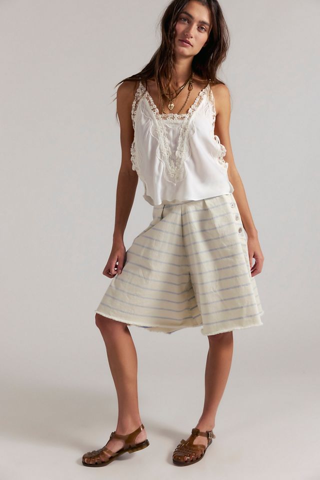 Short Long High Tide à Rayures | Free People FR