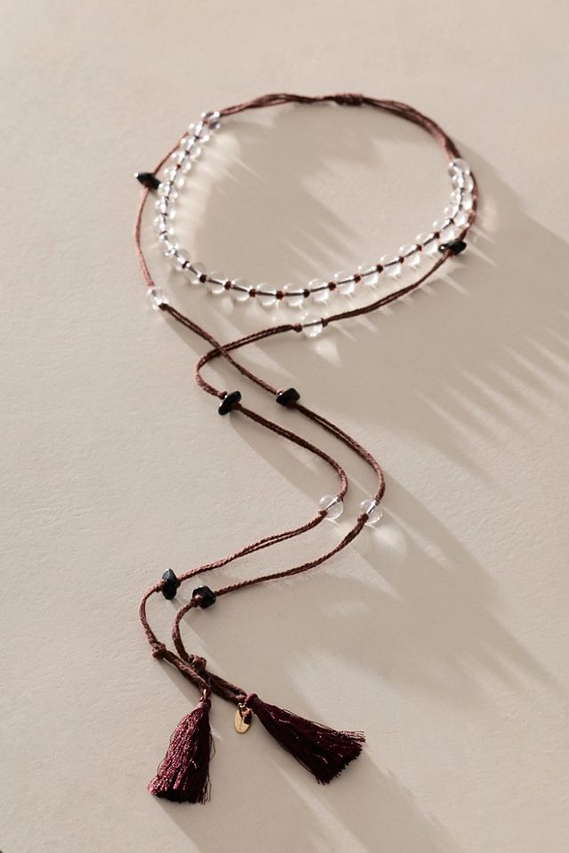 Collier Lariat Perlé Mayfield | Free People FR