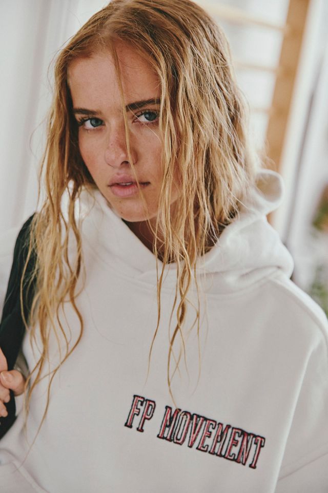 A Cut Above Embroidered Logo Hoodie | Free People