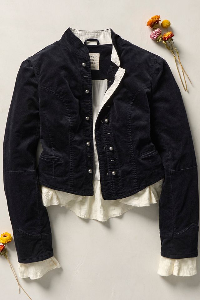 Cloud Nine Ruffle Band Jacket | Free People