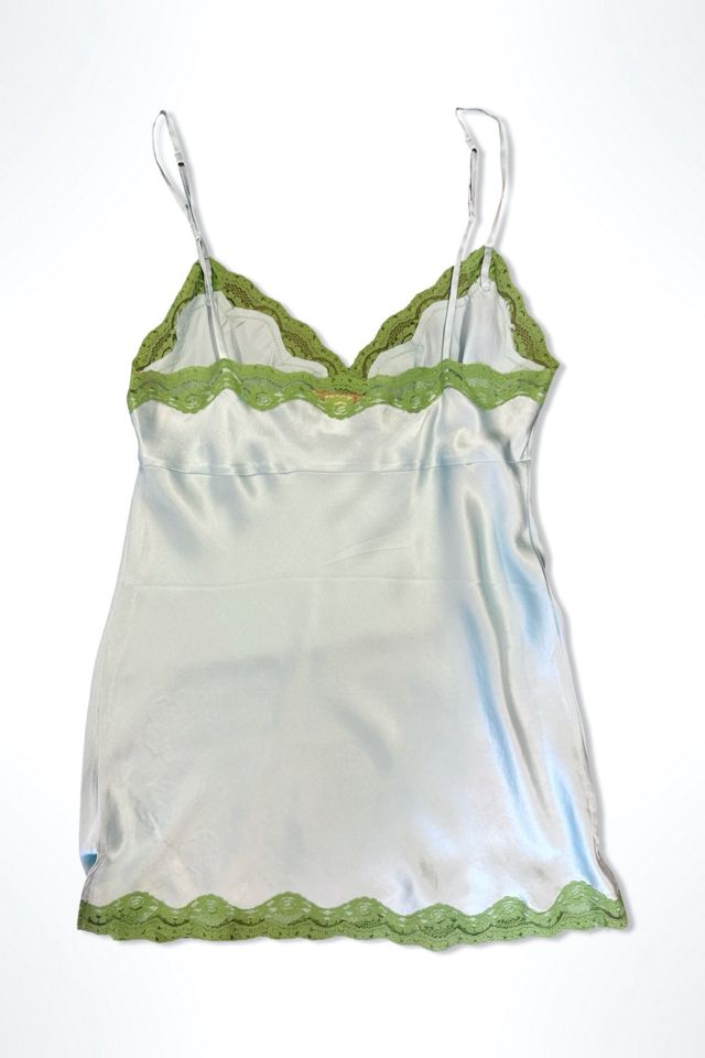 Y2K Silk Appliqued Lingerie Inspired Top Selected By Ritual Vintage ...