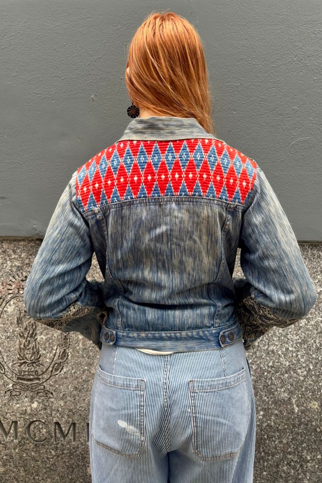 1970’s Wrangler Distressed Patchwork Denim Jacket Selected by Nomad ...