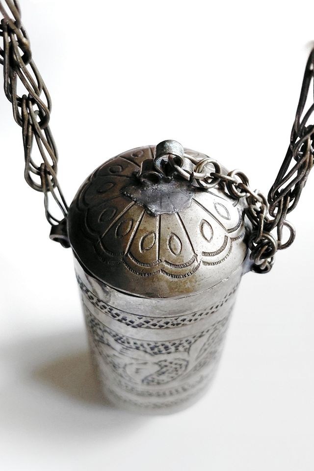 Vintage Etched Metal Case Necklace Selected by Garbage Soup | Free People