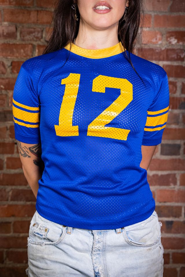 Vintage 70s #12 Mesh Jersey Shirt Selected by Black Shag Vintage | Free ...