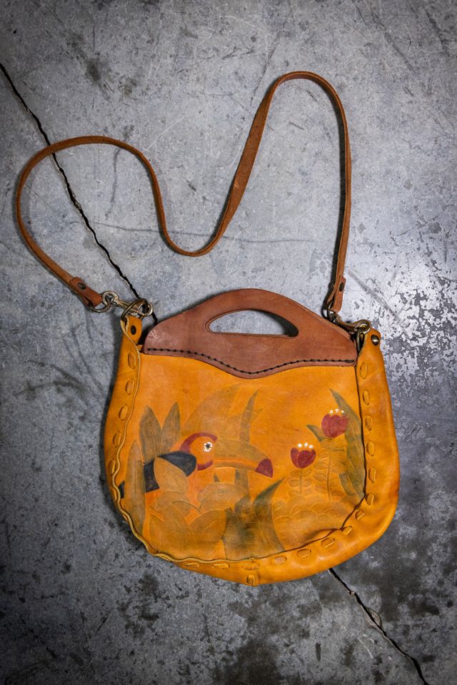 Vintage 70s Toucan Leather Purse Selected by Black Shag Vintage | Free ...