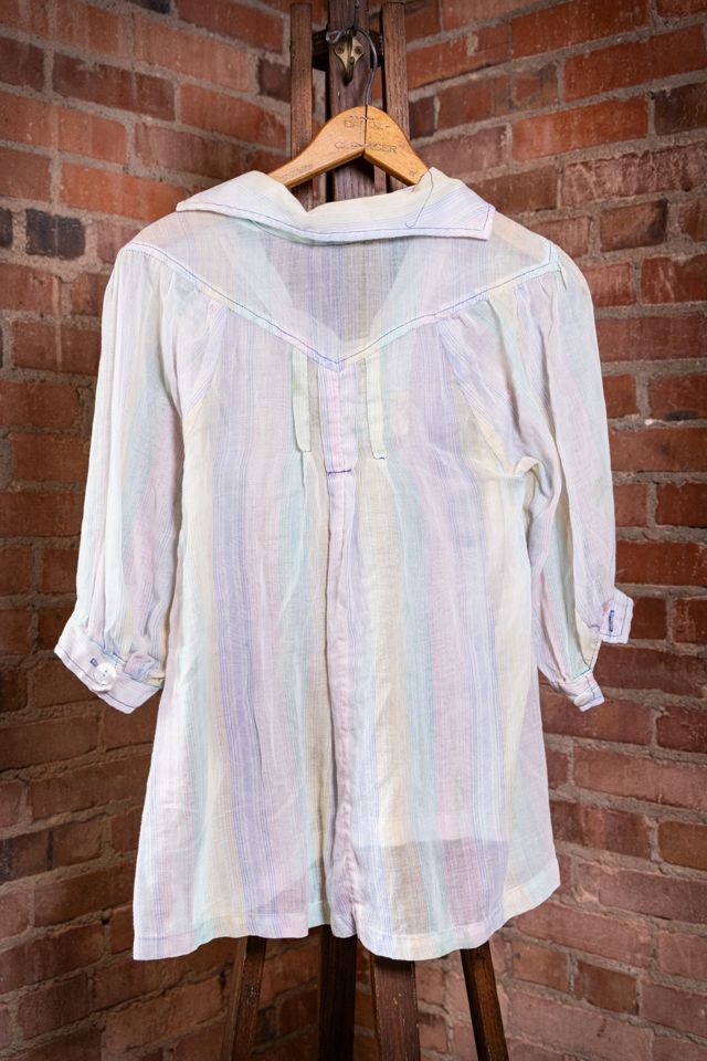 Vintage 70s Sweet Baby Jane Blouse Selected by Black Shag Vintage ...