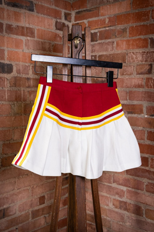 Vintage 70s Varsity Spirit Fashions Cheerleader Skirt Selected by Black ...