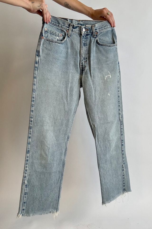 Vintage Light Wash Levi 505s Selected by Wax Plant | Free People