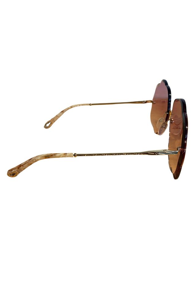 Chloé Rośie Flower Shaped Sunglasses Selected by The Curatorial Dept ...