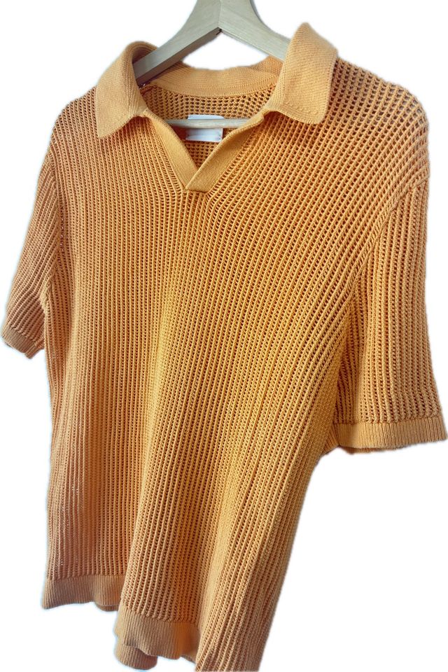 Aime Leon Dore Orange Sherbet Net Top Selected by The Curatorial Dept ...