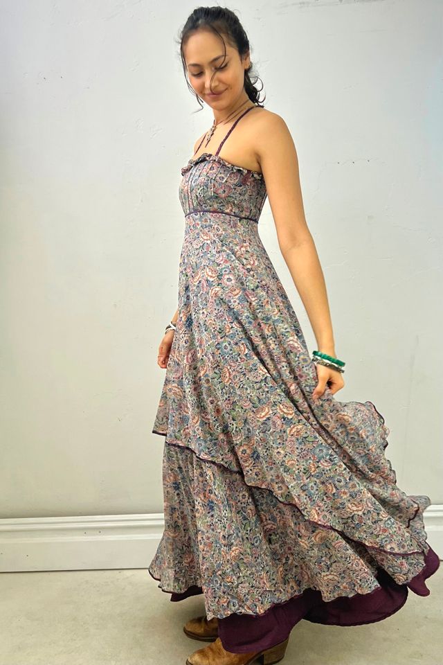 Vintage Printed Jill Stuart Maxi Dress Selected by Anna Corinna | Free ...