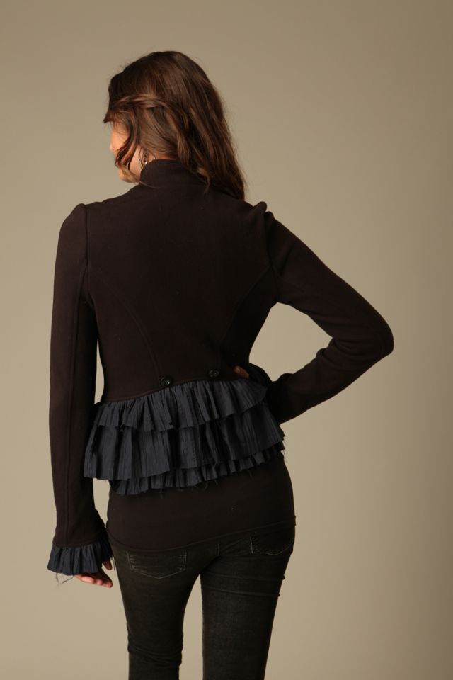 Military Ruffle Jacket | Free People