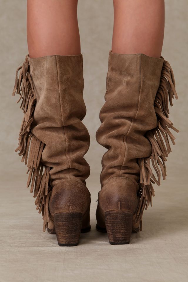 Slouch Fringe Boot | Free People
