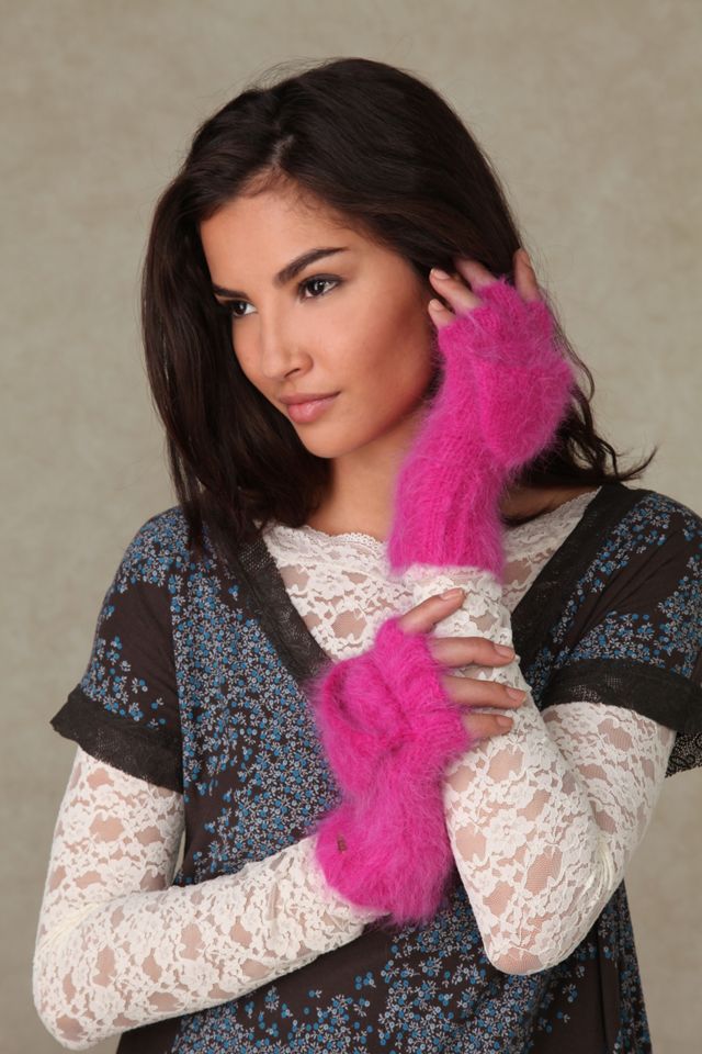 Angora Convertible Glove | Free People UK
