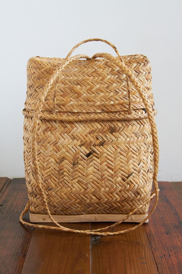 Vintage Wicker Backpack | Free People