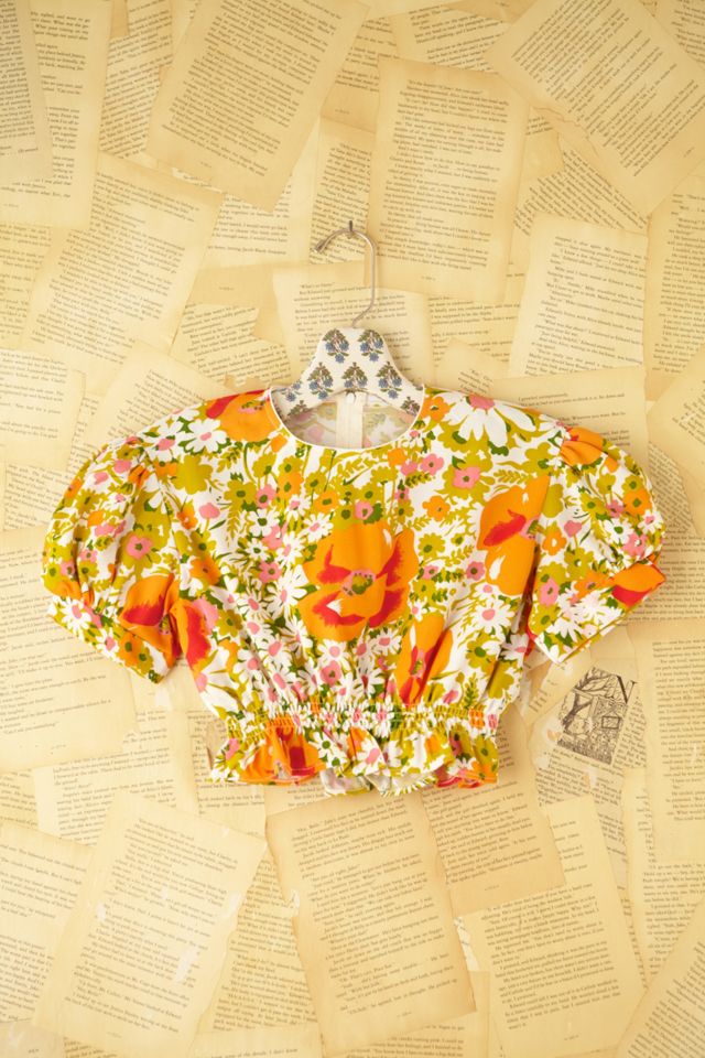 Vintage Cropped Back Zip Shirt | Free People