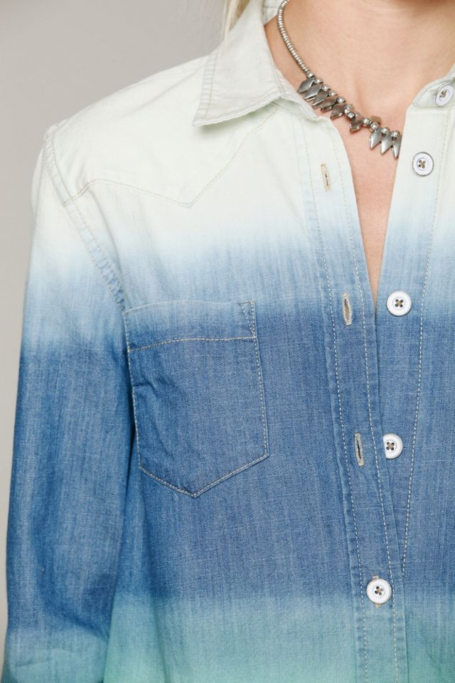 Ombre Button Down Shirt | Free People