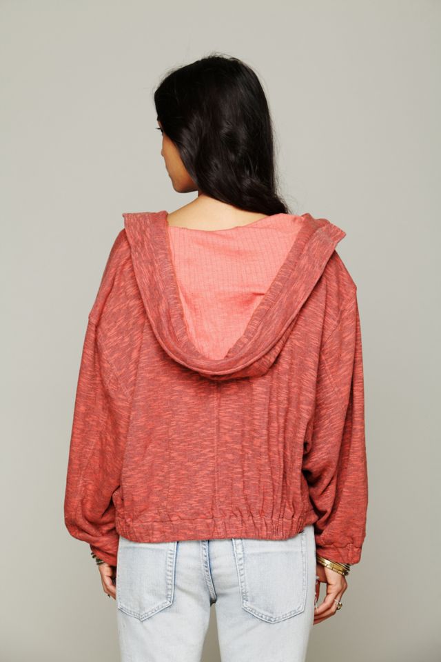 Knit Hooded Drippy Jacket | Free People